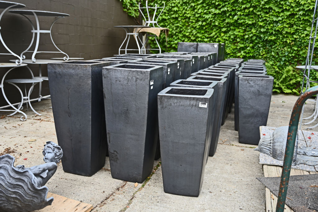 Glazed Stoneware Milan Pot | Detroit Garden Works