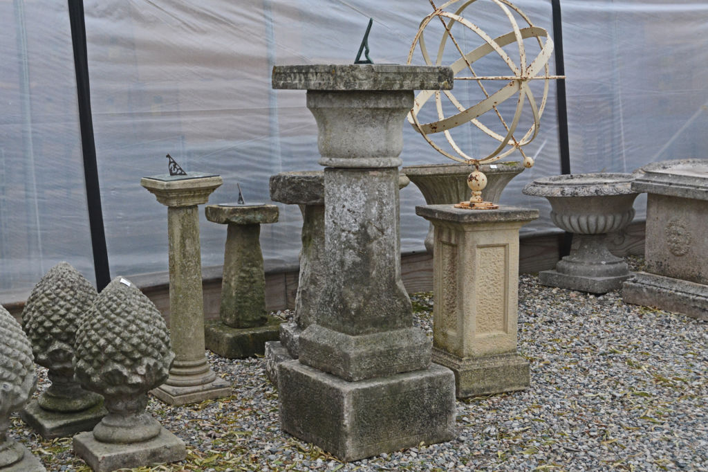 Large Stone Sundial | Detroit Garden Works