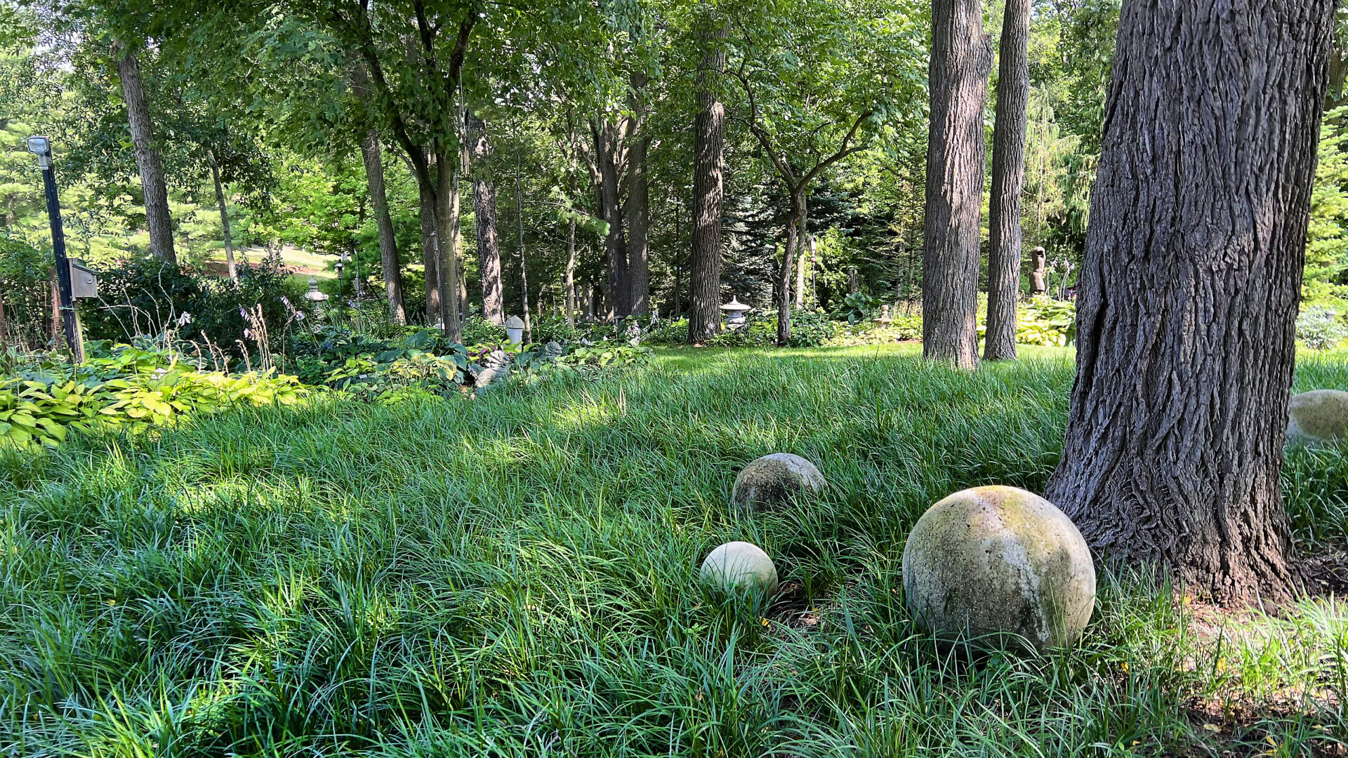Energize the Landscape with Spheres - Detroit Garden Works